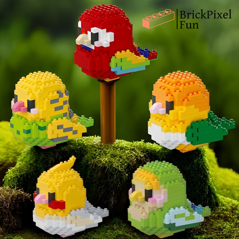 Bird collection – BrickPixel Fun